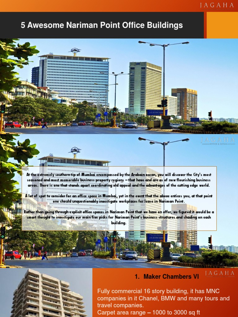 5 Awesome Nariman Point Office Buildings | PDF | Business