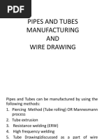 Tube Drawing Process | PDF | Annealing (Metallurgy) | Rolling ...