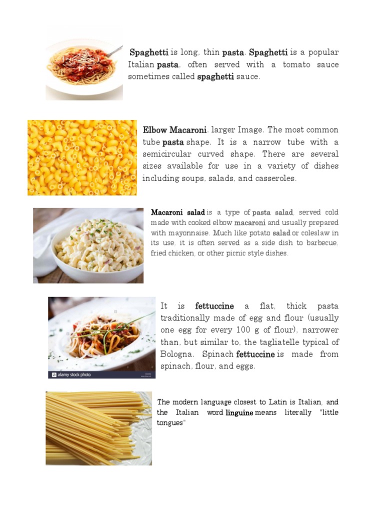 Spaghetti 111 | PDF | Pasta | Lasagne