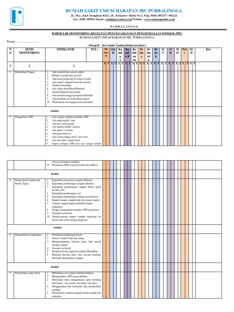 Form Monitoring Kegiatan PPI | PDF