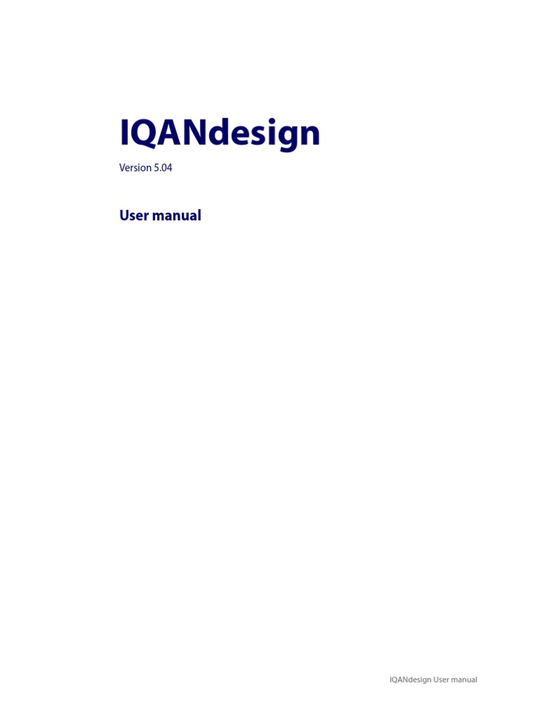 IQAN Design | PDF | License | Computing
