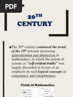 19th Century Mathematics | PDF | Hyperbolic Geometry | Geometry