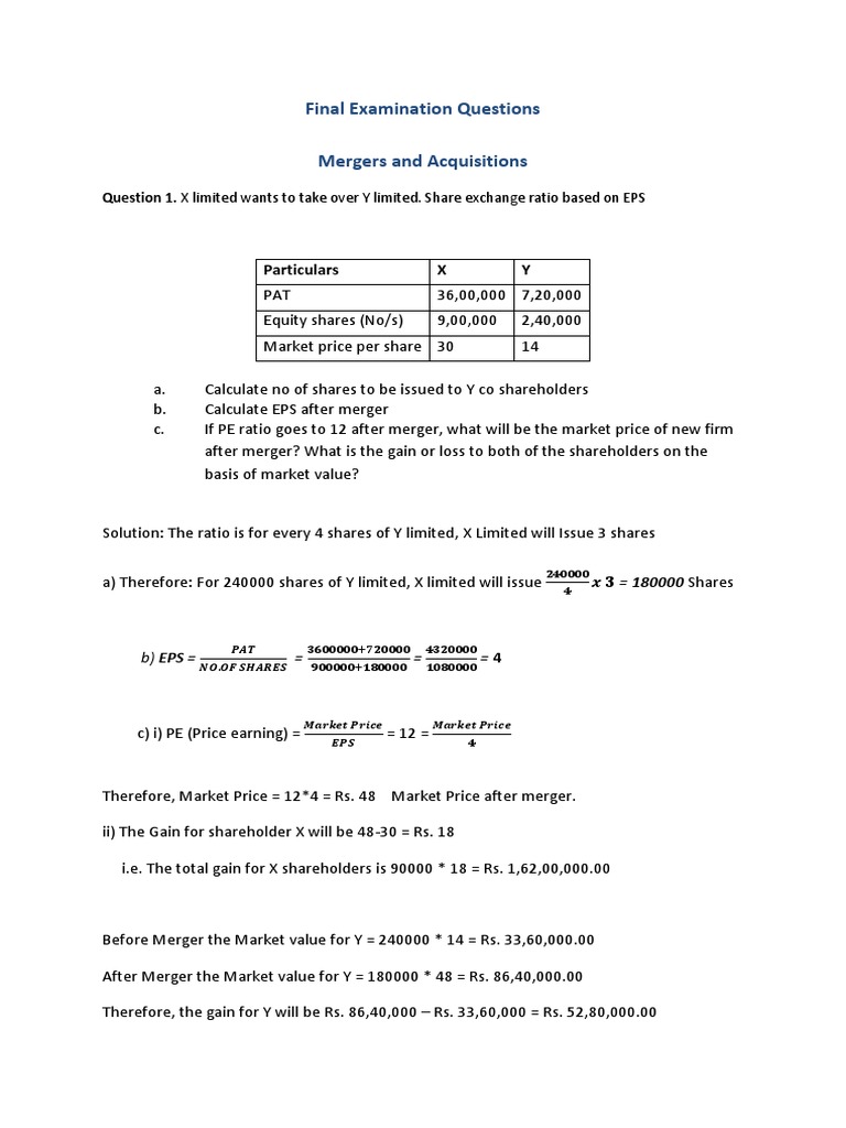 FM Questions Revised | PDF | Net Present Value | Financial Economics