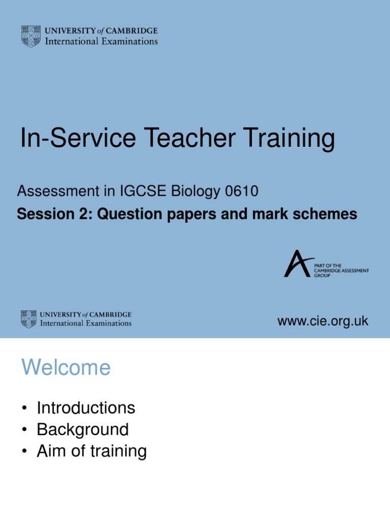 Paper Question Pattern in Paper 2 4 and 6 in Igcse Board | PDF ...