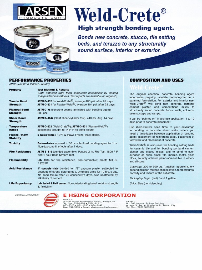 Weldcrete Epoxy-Page 2 | PDF