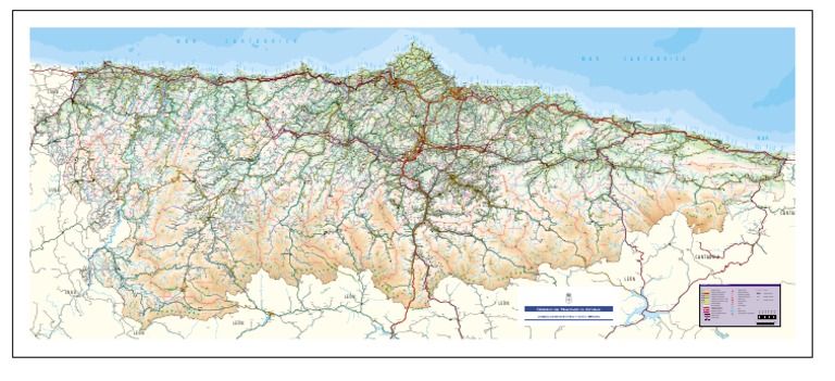 Mapa Asturias PDF | PDF