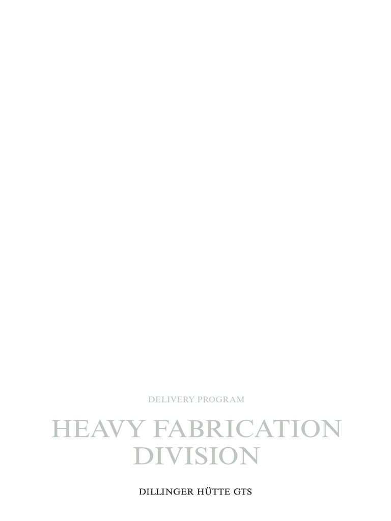 Dish End Fabrication Overview | PDF | Structural Steel | Building Materials