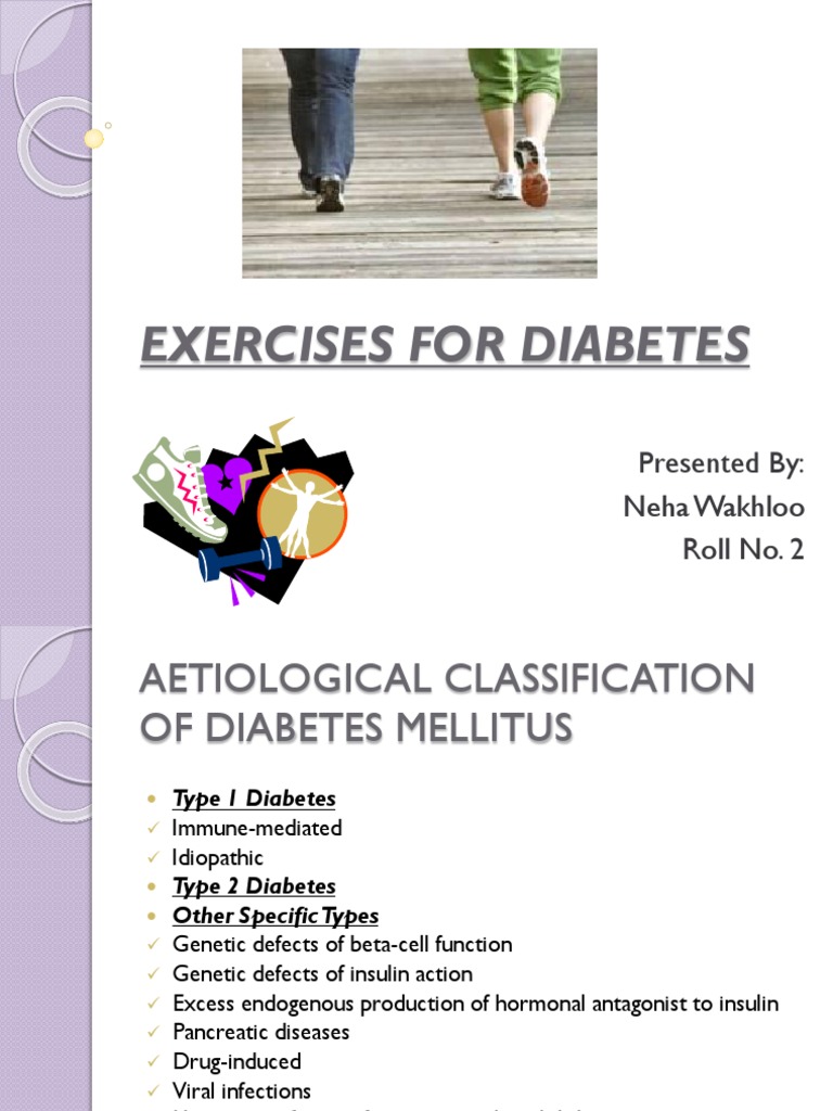 Diabetes Exercise Guidelines and Benefits | PDF | Strength Training ...