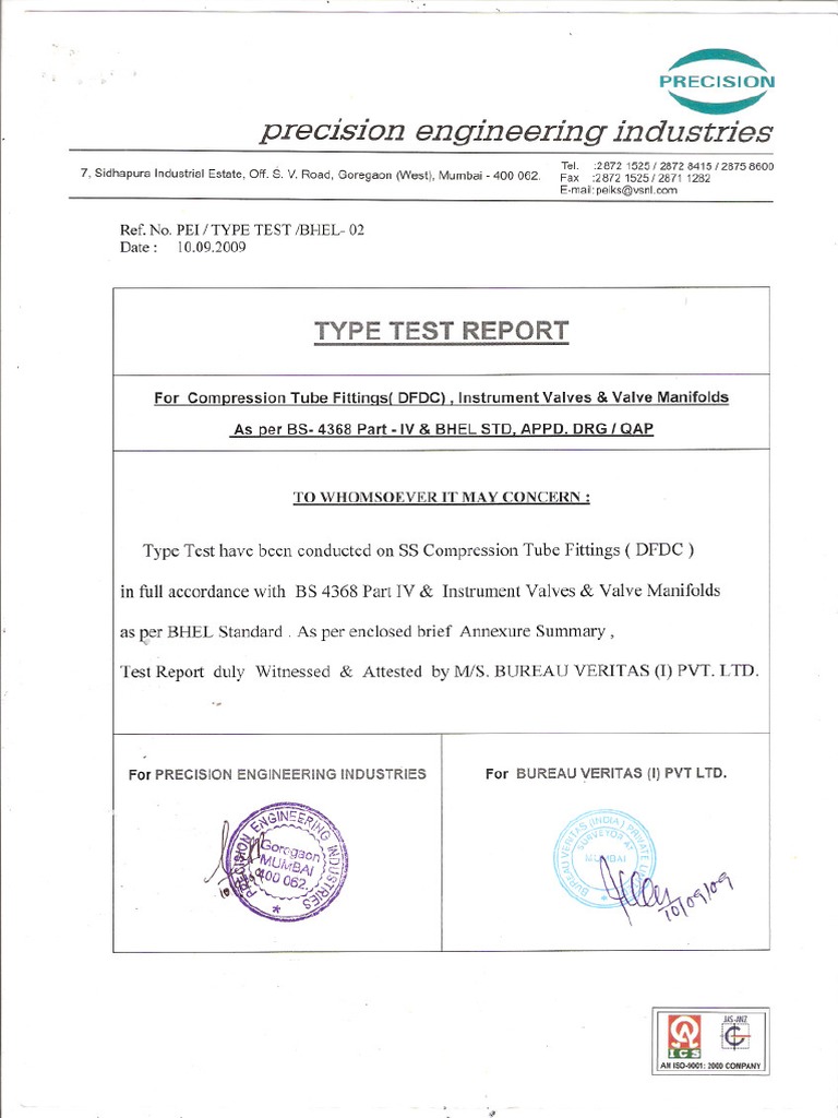 BS 4368 Part4 PDF | PDF