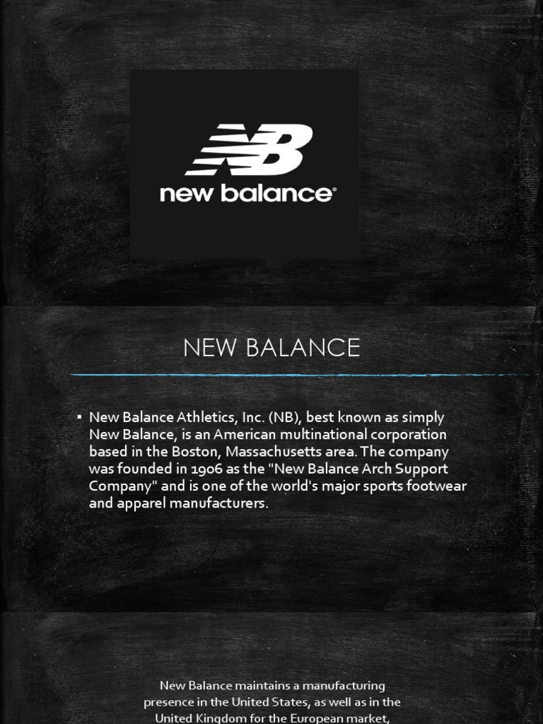 Presentation NEW BALANCE PDF | PDF | Clothing | Footwear