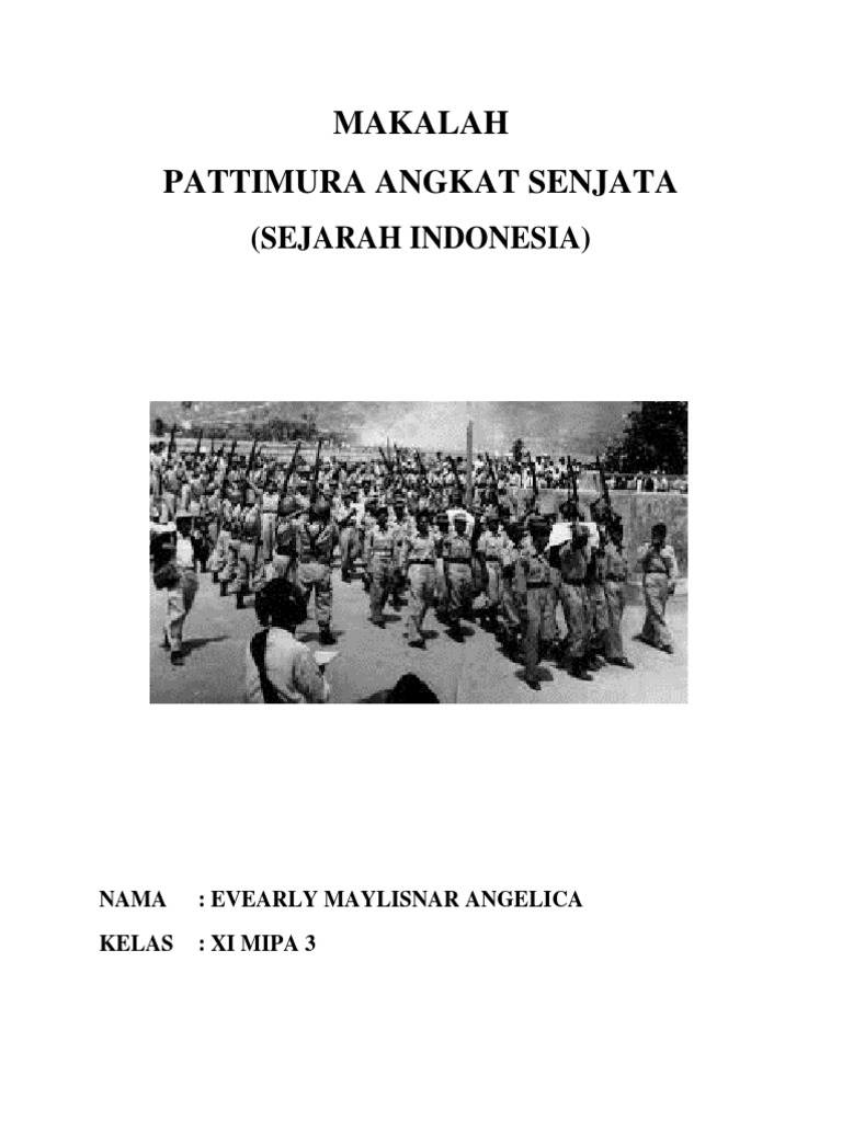 Sejarah Pattimura Angkat Senjata | PDF