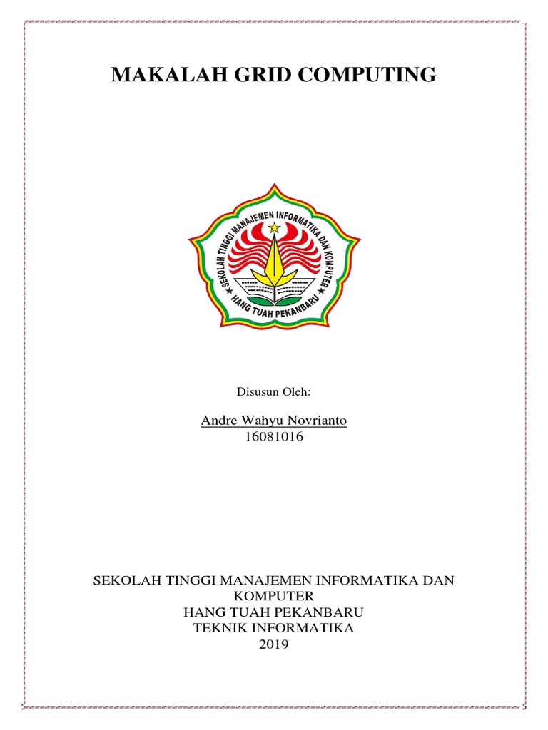 Kegunaan dan Pengertian Grid Computing | PDF | Seni | Teknologi & Rekayasa