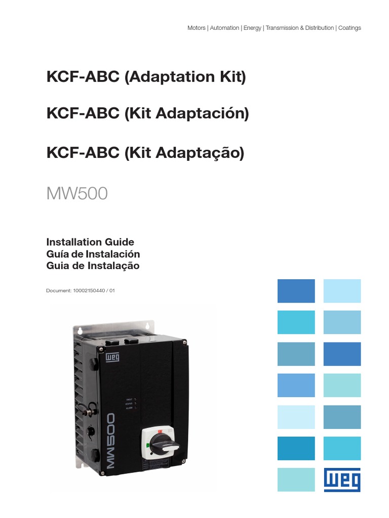 WEG Mw500 KCFB Installation Guide 10002150440 Installation Guide ...