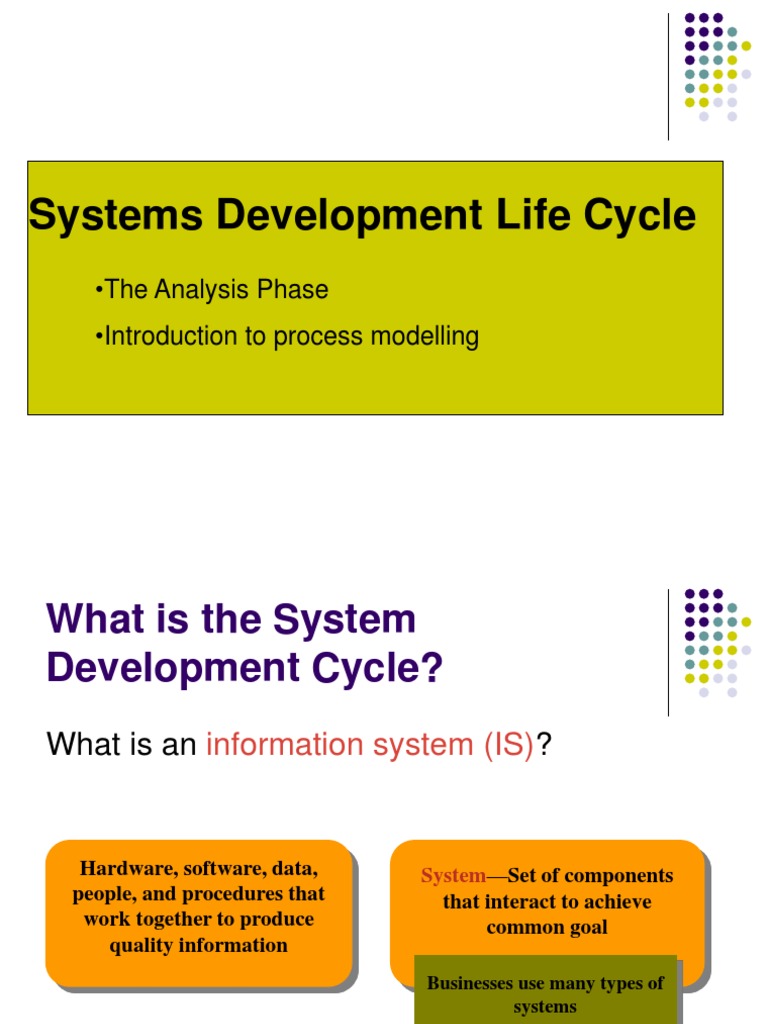 Module1 - 3 - System Development Life Cycle | PDF | Project Management ...