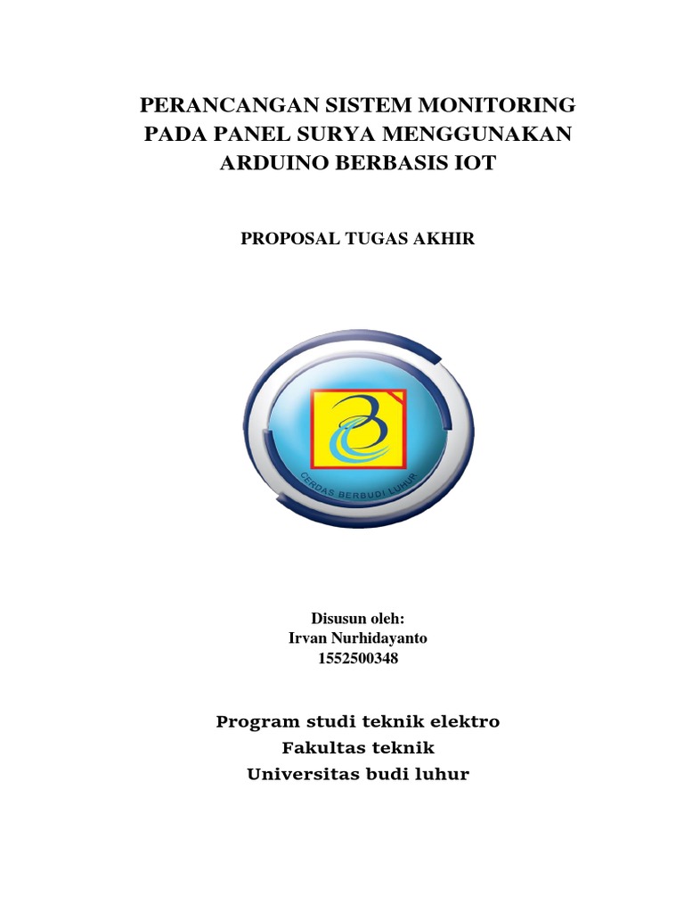 Contoh Proposal TA | PDF