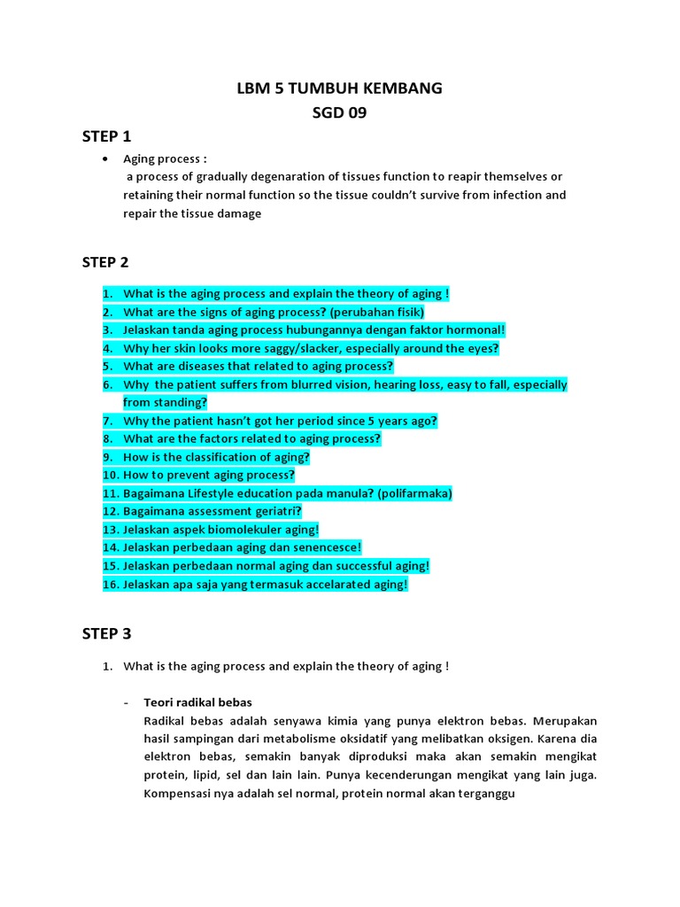 Caesar LBM 5 Tumbuh Kembang | PDF