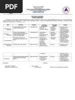 Solid Waste Management Action Plan S.Y 2019-2020: Bayanga National High School Centro Bayanga ...