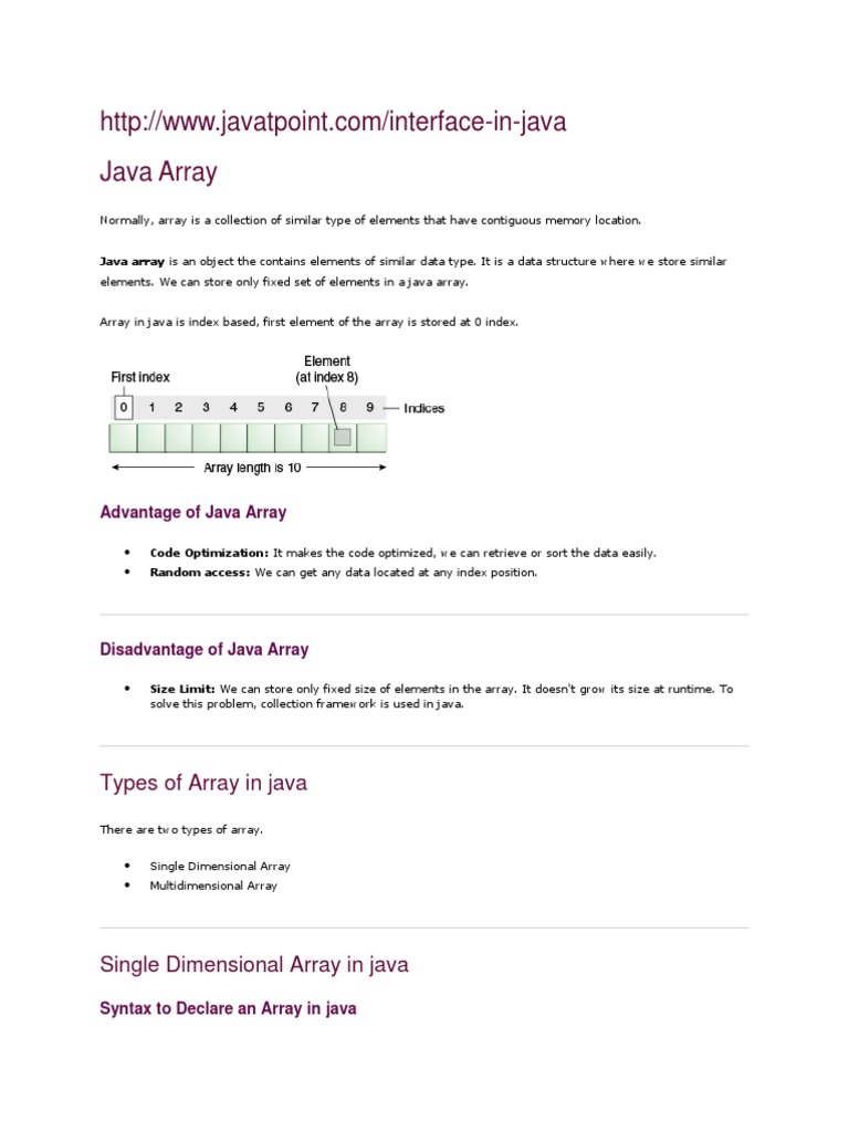 Java Array And Inheritance Pdf Inheritance Object Oriented Programming Class Computer 4433
