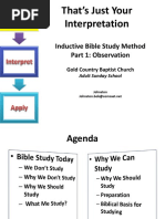 Basic Outline of An Exegetical Paper | PDF | Exegesis | Rhetoric