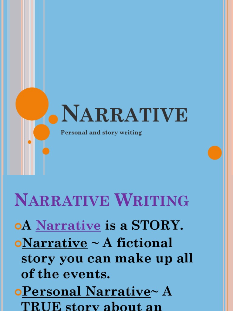 Narrative Writing | PDF | Narration | Writing