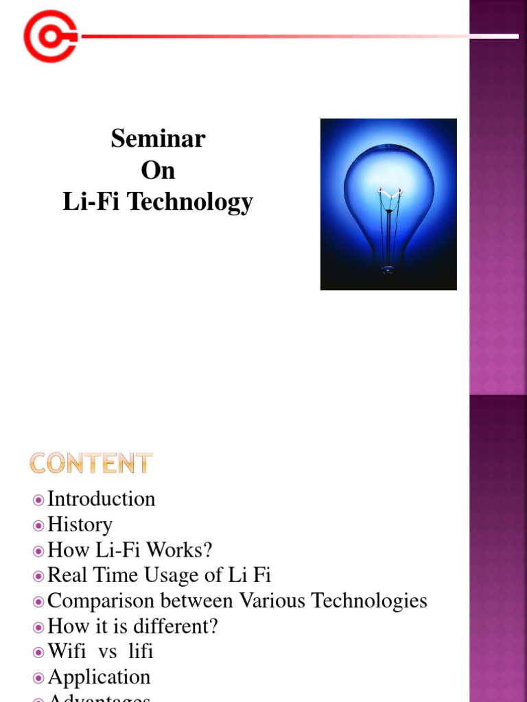 Li Fi Technology | PDF | Networks | Radio