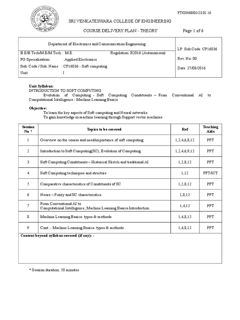 CP16036 | PDF | Genetic Algorithm | Fuzzy Logic