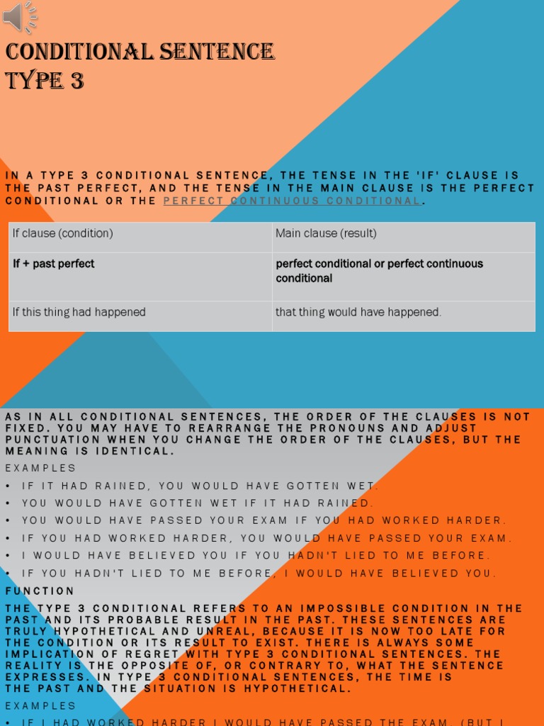 Conditional Sentence.2 | PDF | Languages | Language Arts & Discipline