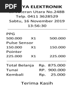 Nota Kantor Pos | PDF