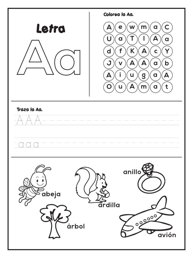 Fichas Abecedario PDF | PDF