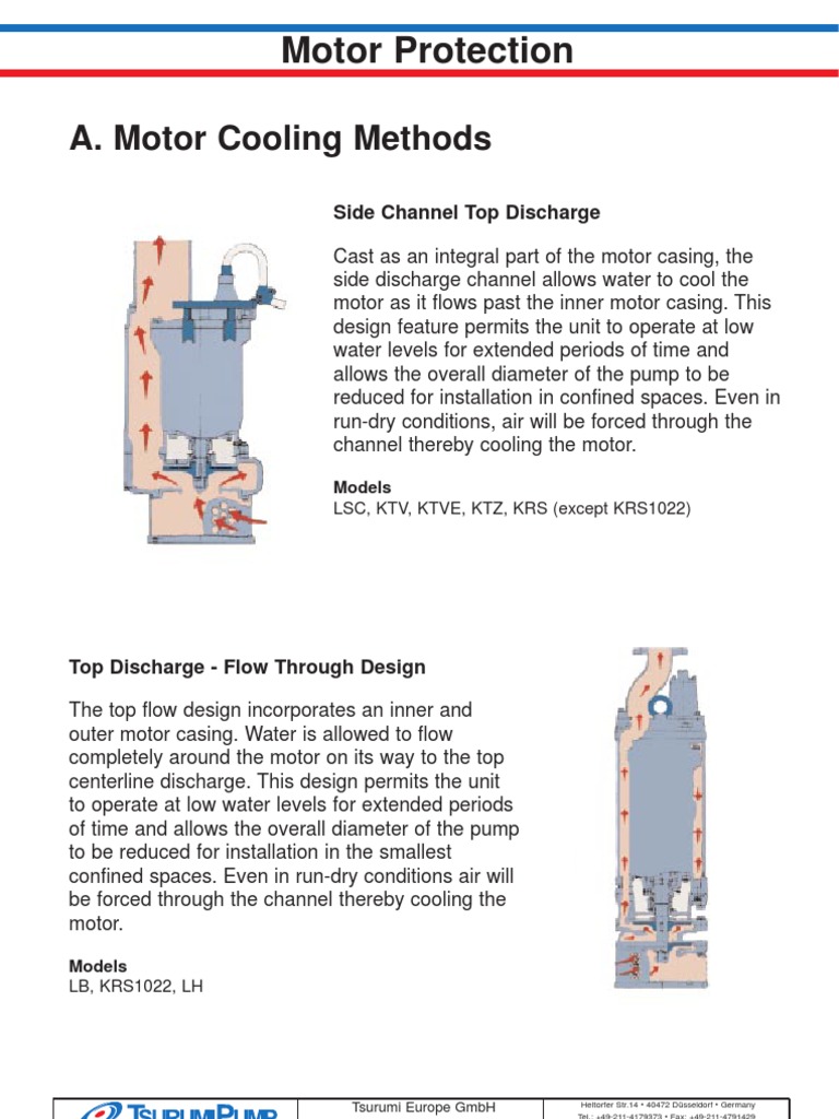 Motor Protection: A. Motor Cooling Methods | PDF | Insulator ...