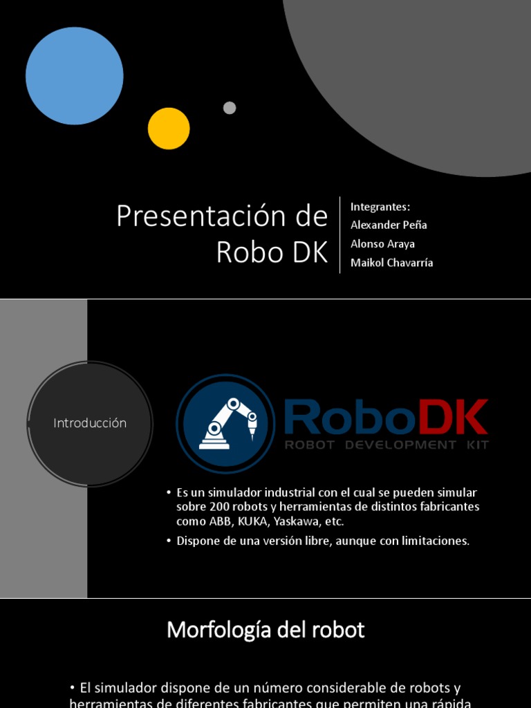 Presentacion RoboDK | PDF