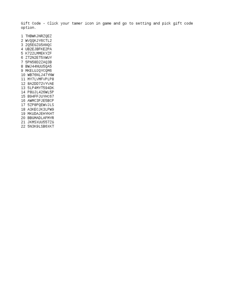 Code DW Tamers | PDF