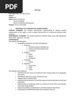 MATATAG Curriculum Grade 8 Music and Arts | PDF | The Arts | Performing ...