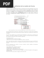 APUS | PDF | Presupuesto | Soldadura