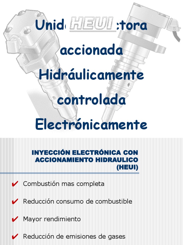 3 Sistema Heui | PDF | Acelerador | Turbocompresor