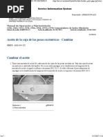 Komatsu Genuine Axle Oil AXO80 | PDF | Tecnología e ingeniería