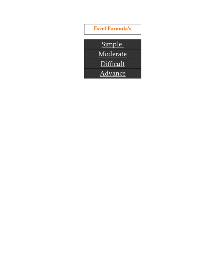 Excel Formulas New Pdf Array Data Structure Microsoft Excel 6021