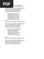 Awiting Pamasko | PDF