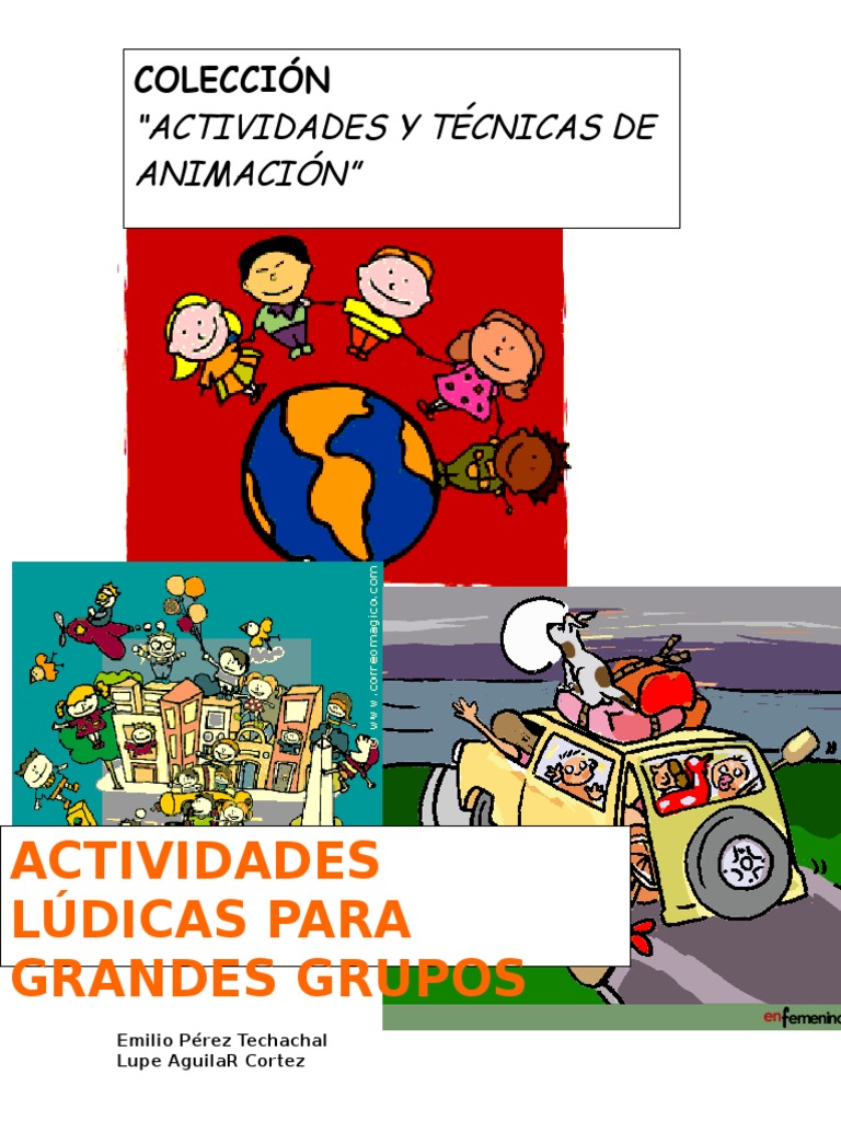 5 Juegos para Grandes Grupos | PDF | Cooperación | Papel