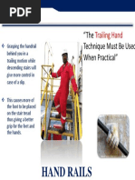 08 Hand Trailing Technique Handout | PDF | Stairs