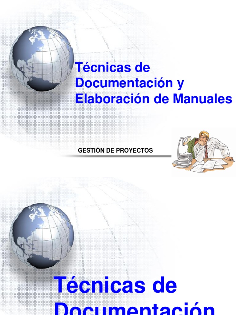 Tecnicas Documentacion y Elaboracion de Manuales | PDF | Usuario ...