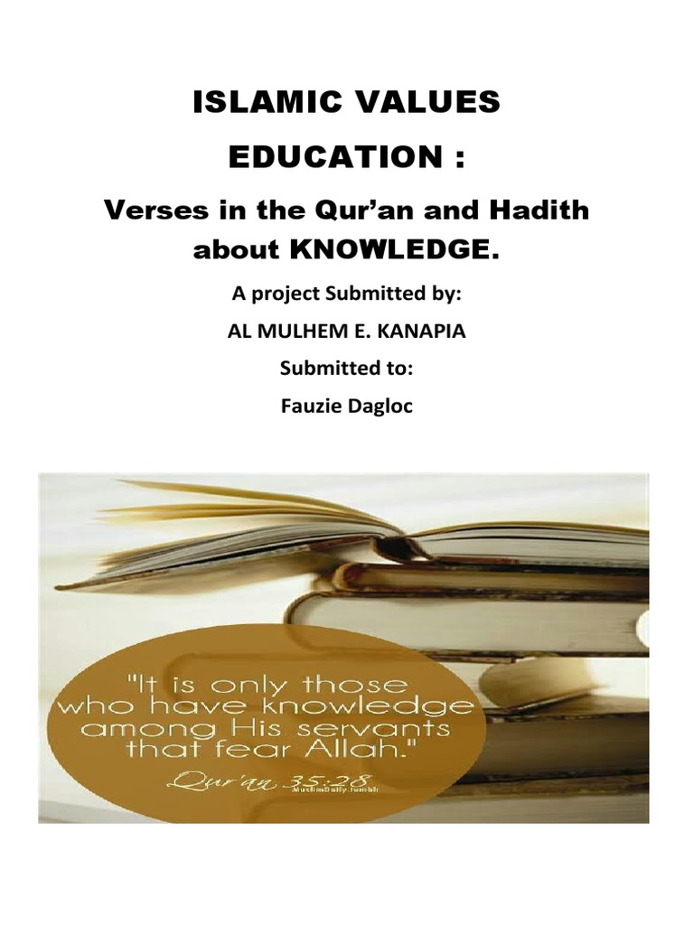 Quranic Insights on Knowledge and Education | PDF | Abrahamic Religions ...