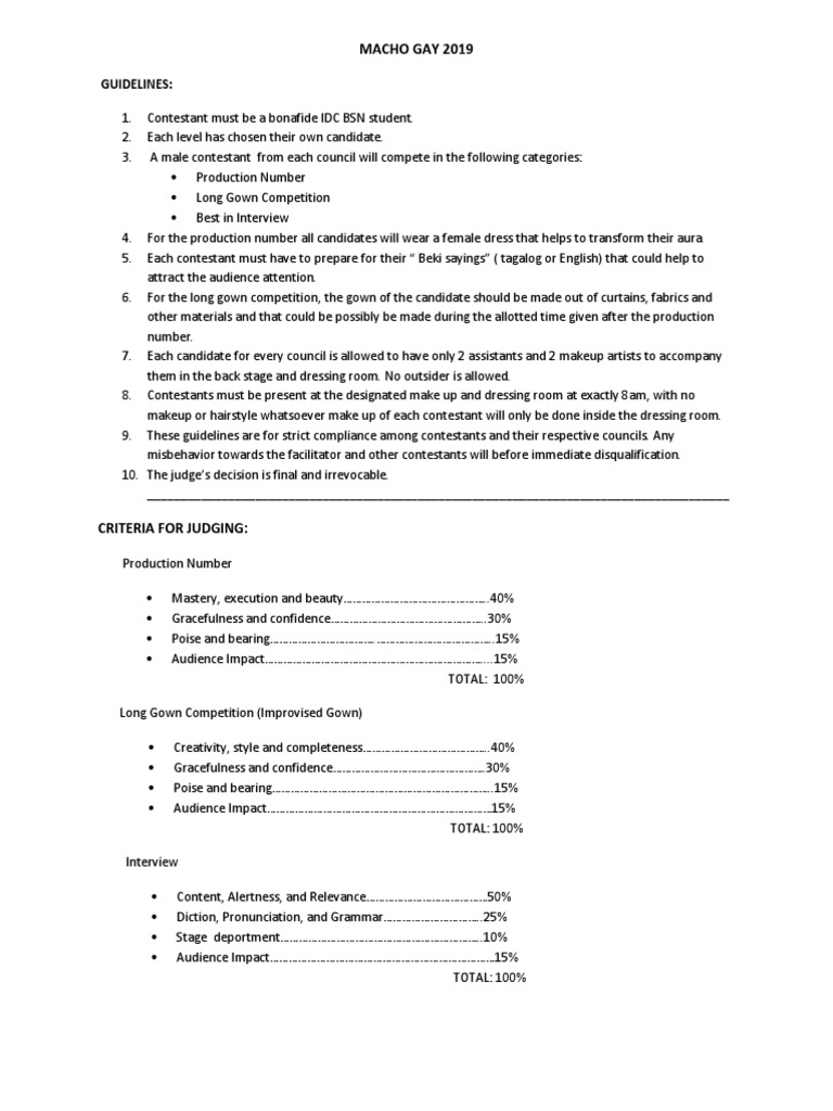 Macho Gay 2019 | PDF