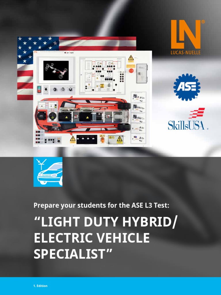 Light Duty Hybrid Electric Vehicle Specialist ASE Flyer | PDF ...