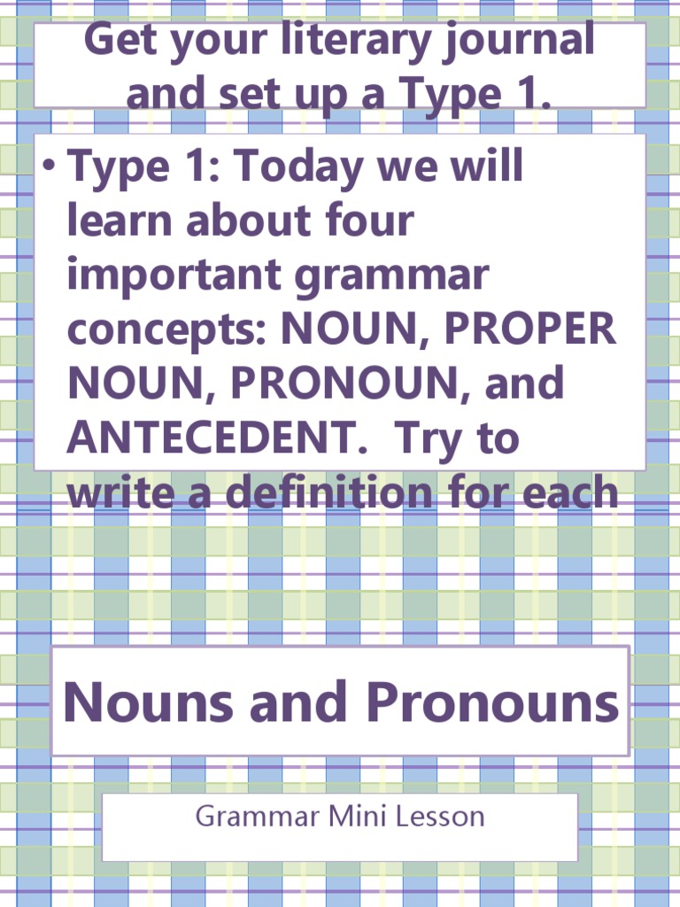 Nouns and Pronouns | PDF | Pronoun | Noun