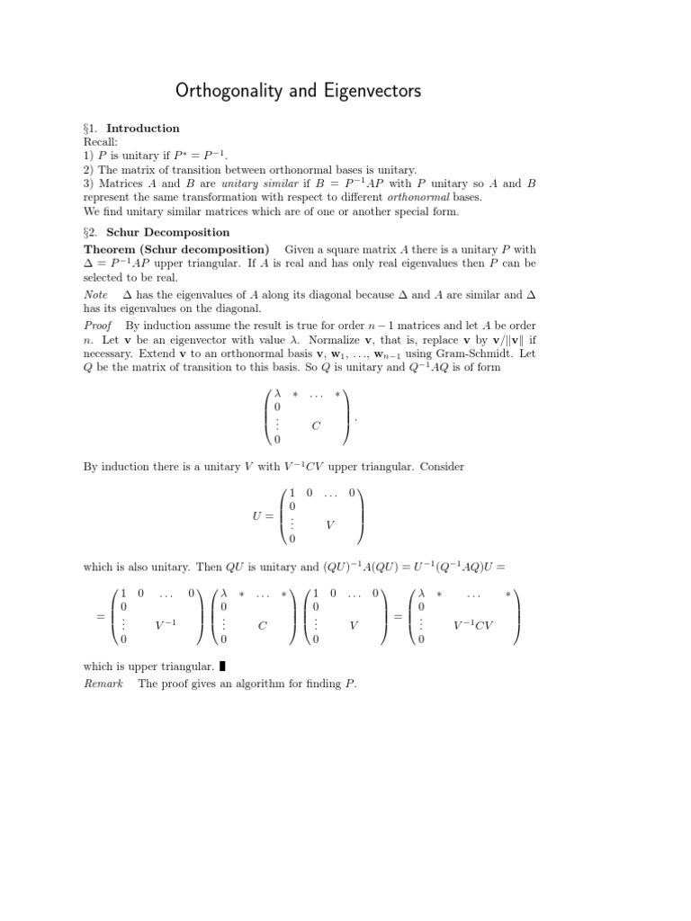 Eigen | PDF | Eigenvalues And Eigenvectors | Matrix (Mathematics)