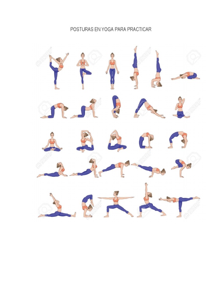 Posturas en Yoga para Practicar | PDF