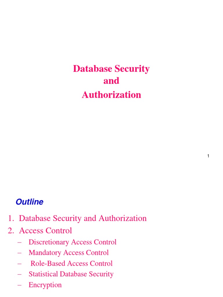 Chapter 5 - Security and Authorization | PDF | Cryptography | Key (Cryptography)