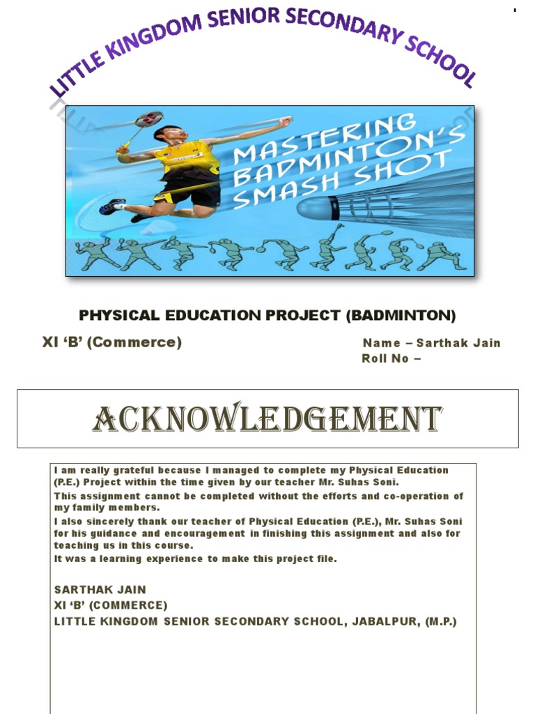 ACKNOWLEDGEMENT and CERTIFICATE (PE) | PDF