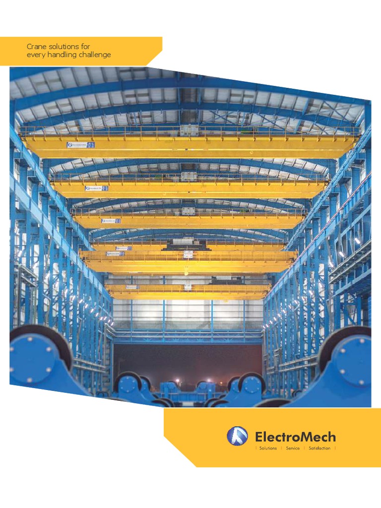 ElectroMech Profile | PDF | Crane (Machine) | Elevator